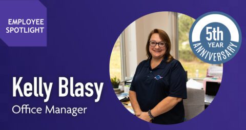 Happy Work Anniversary Kelly | Mechanical Power Inc.